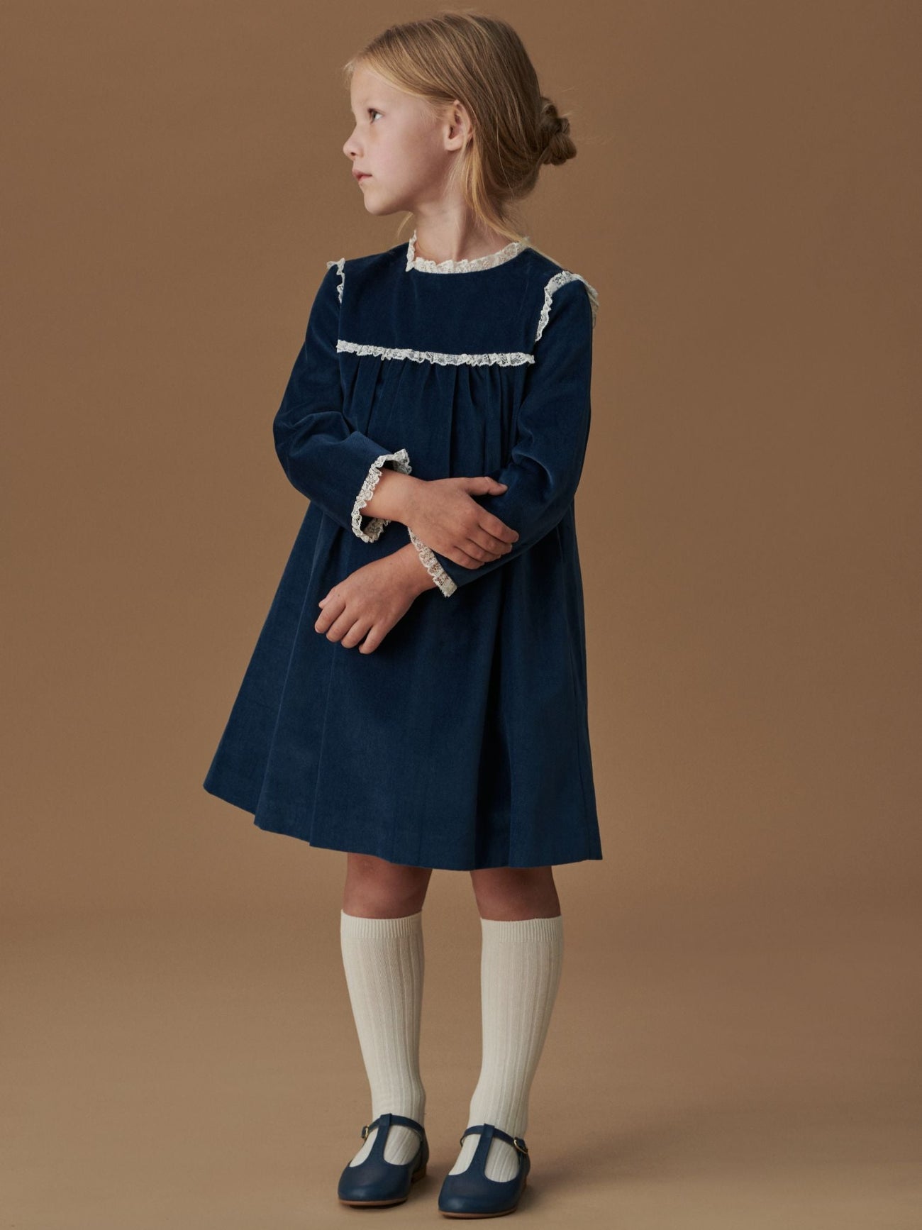 Girls Blue Dresses | Light, Royal, & Navy | La Coqueta Kids
