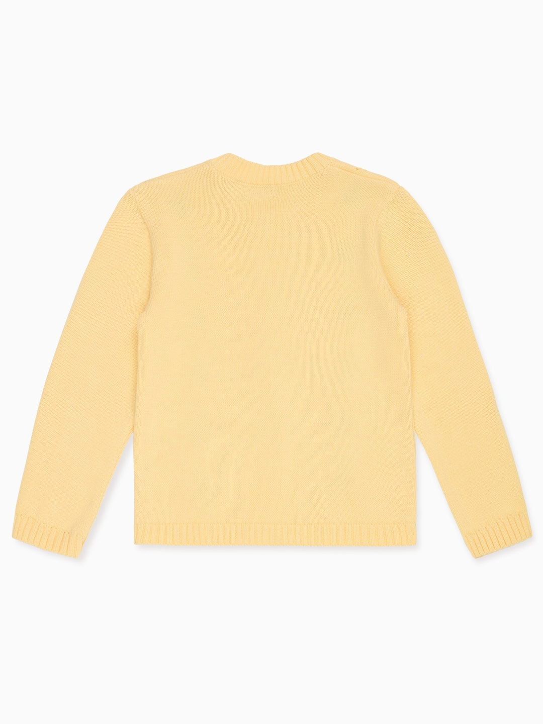 Lemon Espina Cotton Girl Cardigan | La Coqueta US – La Coqueta Kids