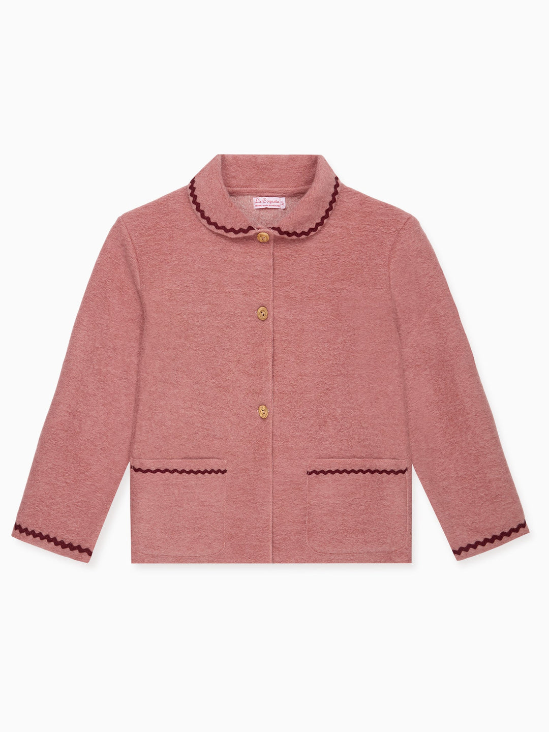 Pink Lola Girl Jacket | La Coqueta Kids UK