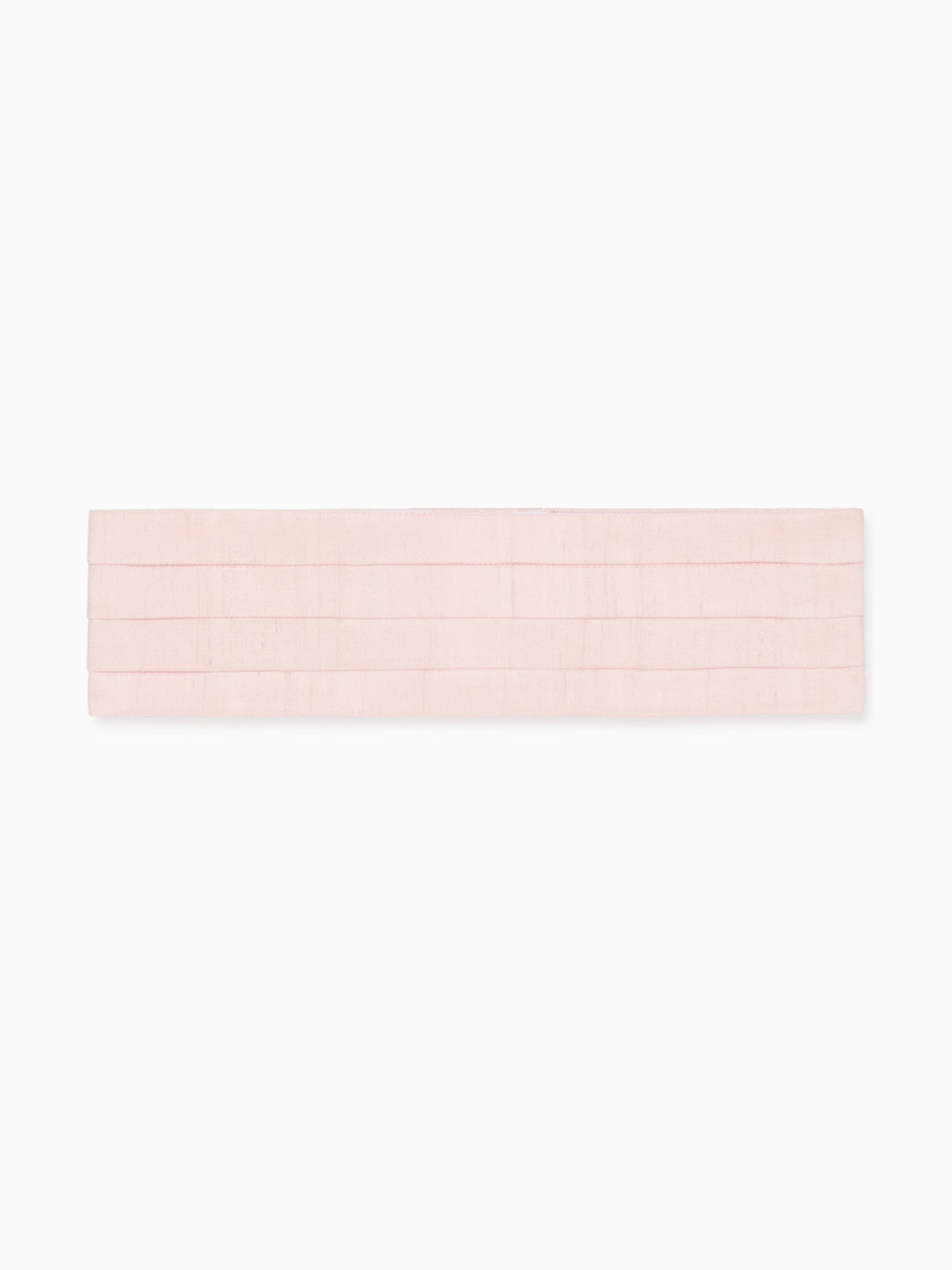 Light Pink Malva Ceremony Silk Boy Cummerbund | La Coqueta Kids