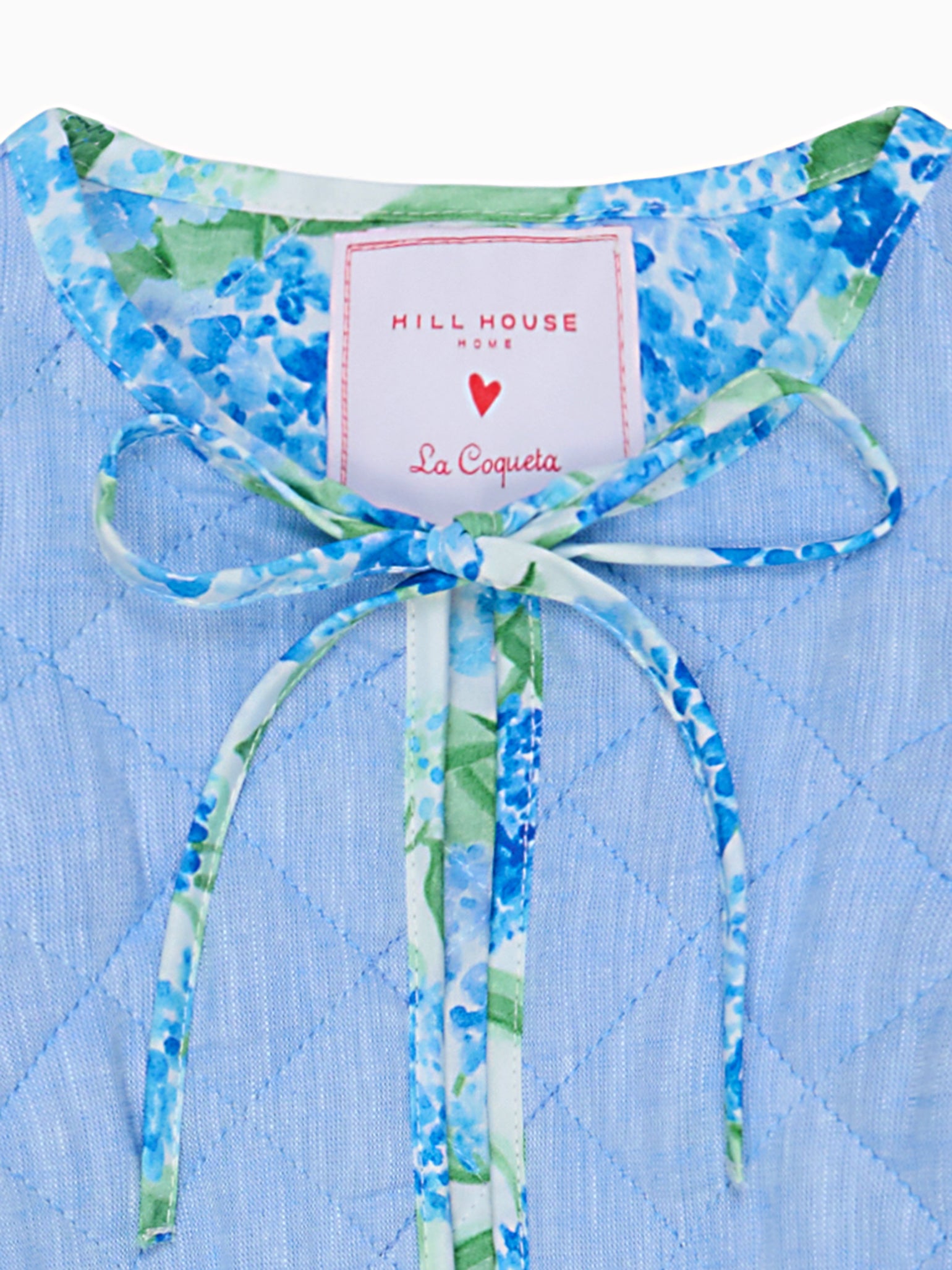 Hill House Home X La Coqueta Blue Watercolour Hydrangea Maribel Girl ...