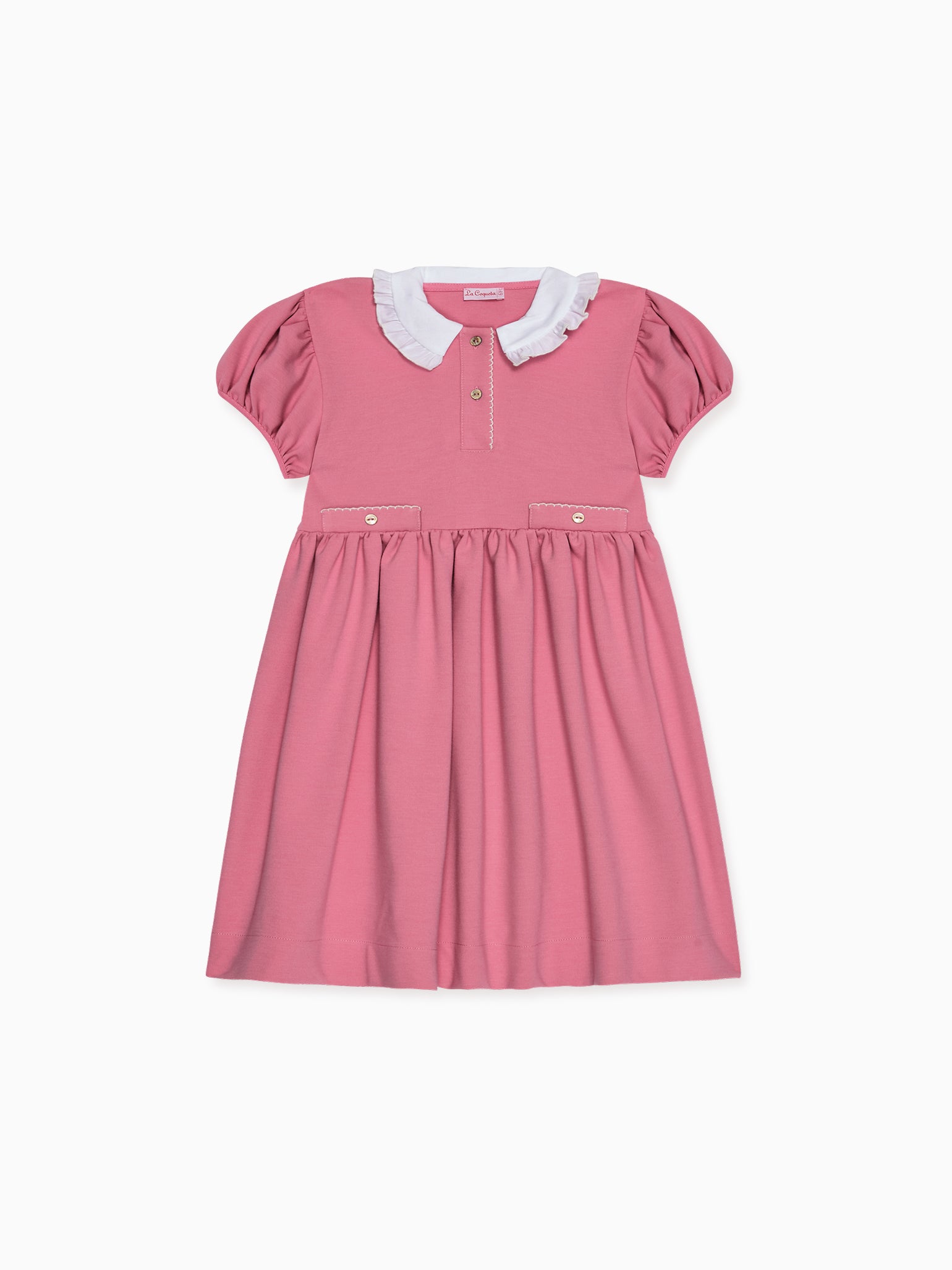 Rose Martina Girl Dress | La Coqueta UK – La Coqueta Kids