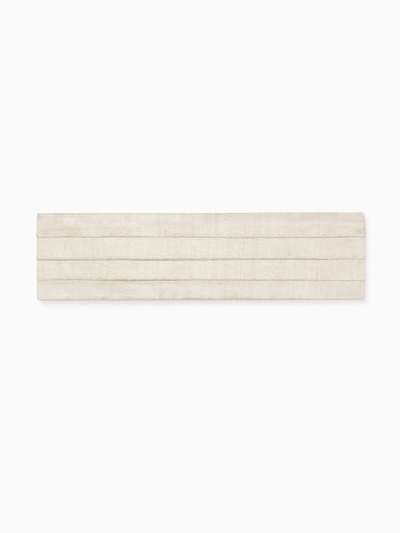 Champagne Malva Ceremony Silk Boy Cummerbund | La Coqueta Kids US